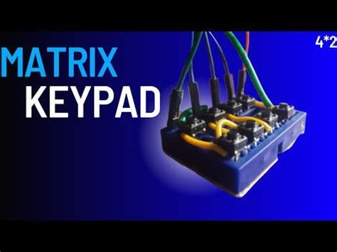 Image result for Arduino DIY Keypad Matrix