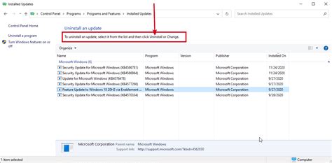 Image result for Uninstall Updates Windows 1.0