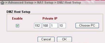 Image result for DMZ Setting Draytek Router