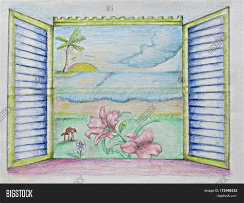 Image result for View From a Window Drawing