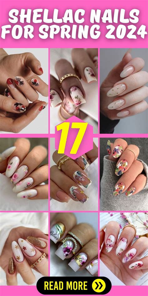 Image result for Spring Shellac Nails 2024