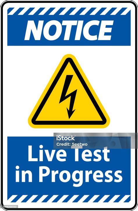 Image result for Live Test Sign
