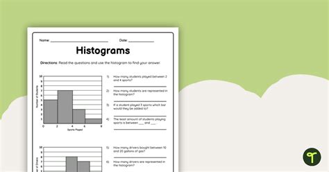 Image result for Histogram 6th Grade Math