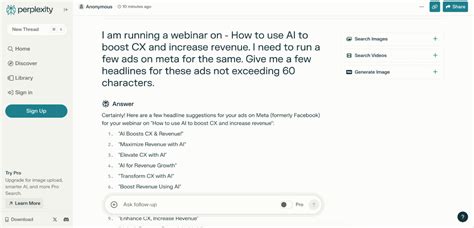 Image result for Perplexity AI Features