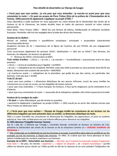 Image result for Dissertation Olympe De Gouges PDF