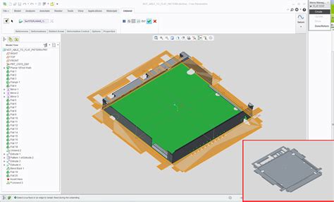 Image result for Flat Pattern Drawing Creo