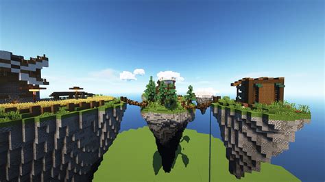 Image result for Minecraft Floating Island Base Tutorial