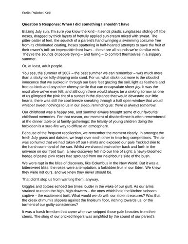 Image result for GCSE Creative Writing Example 40 40 Model Answer