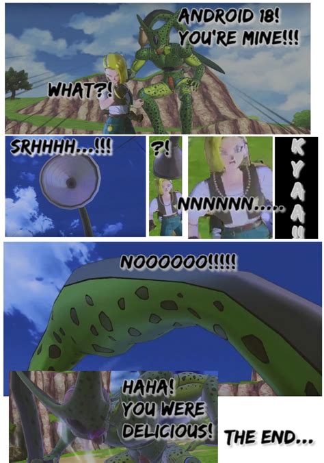 Image result for Cell Absorbs Android 18