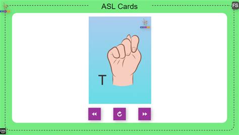 ASL Alphabet Cards – Coirle