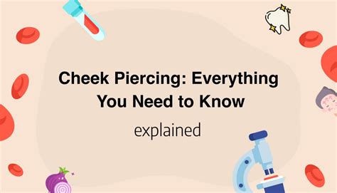Image result for Cheek Piercing Risks