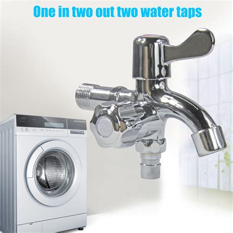 Image result for One Split into Two Washing Machine Tap