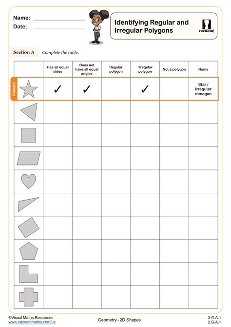 Image result for Irregular Polygons 3rd Grade