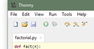Image result for Thonny Python 3