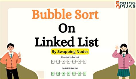 Image result for Bubble Sort Linked List
