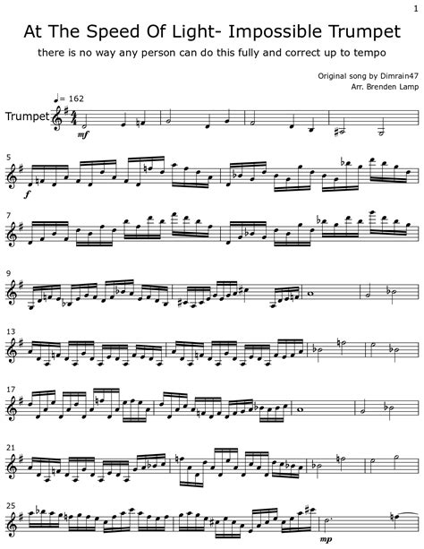 Image result for Warp Speed Trumpet Notes