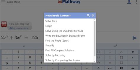 Image result for Mathway Basic Math