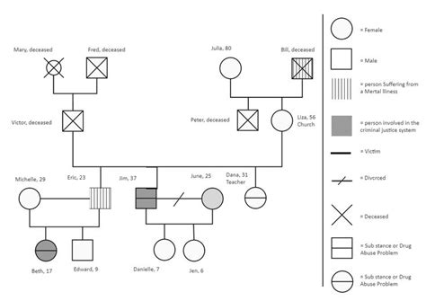 Image result for Detailed Genogram