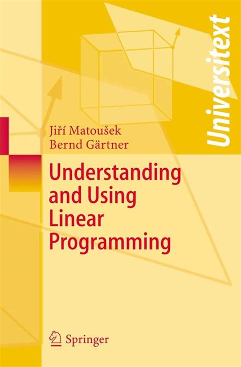 Image result for Linear Programming Cover Page