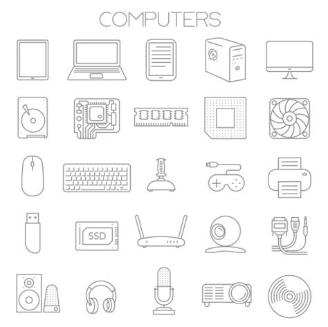 Image result for Computer Parts Vector