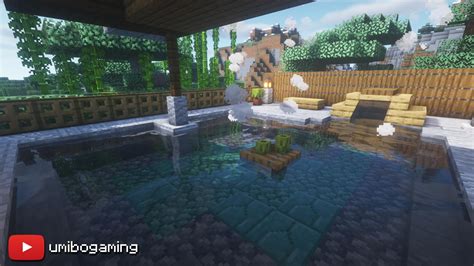 Image result for Hot Spring Minecraft Builds