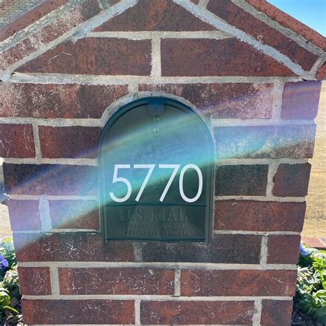 Image result for Reflective Mailbox Numbers