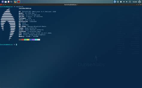 Image result for Modicia OS Neofetch