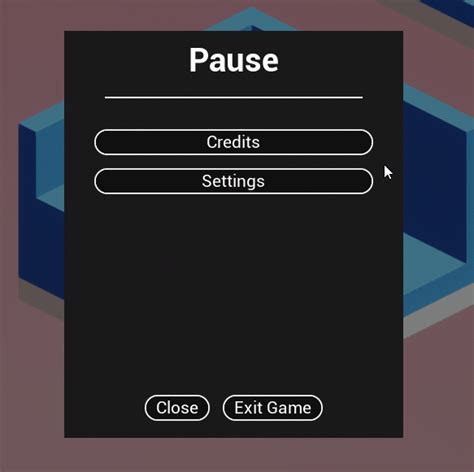 Image result for Pause Menu GUI