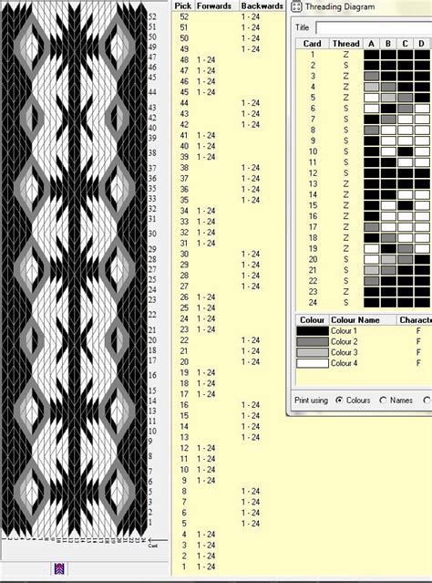 Image result for Card Weaving Patterns