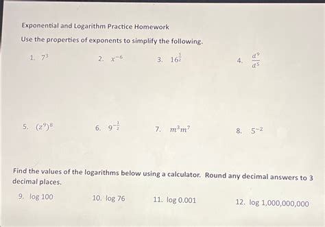 Image result for Example Logarithm Problems