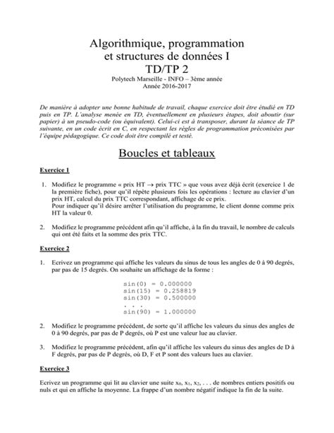 Image result for Algorithmique Et Programmation Tronc Commun