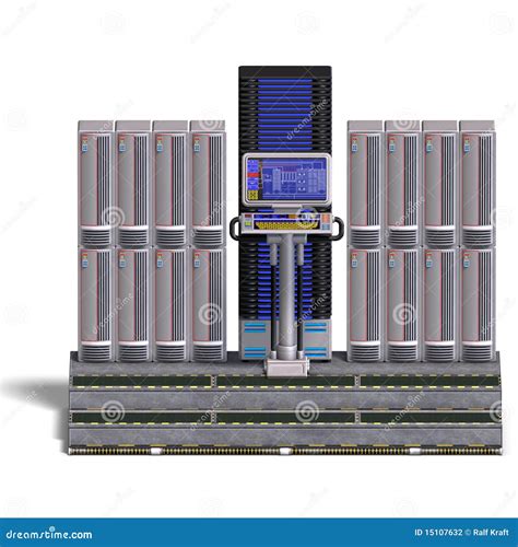 Image result for Mainframe Computer Cartoon