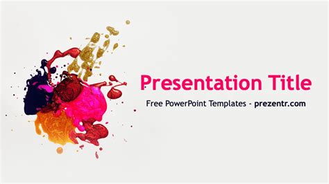 Free Creative PPT Design - Prezentr Free PPT Templates