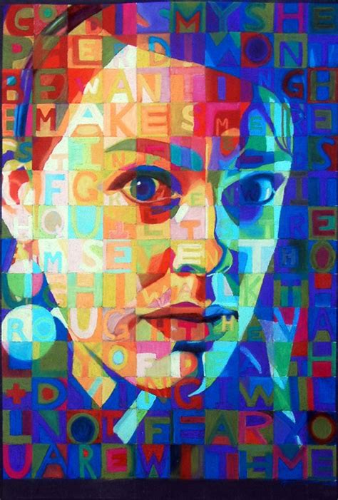 Image result for Chuck Close Grid Method