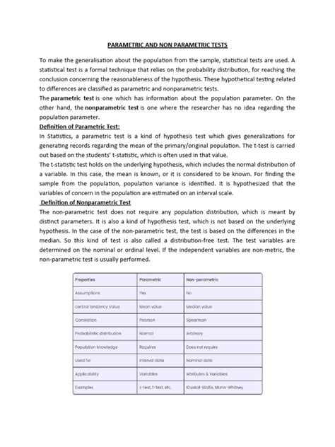 Image result for Classification of Statistical Tests