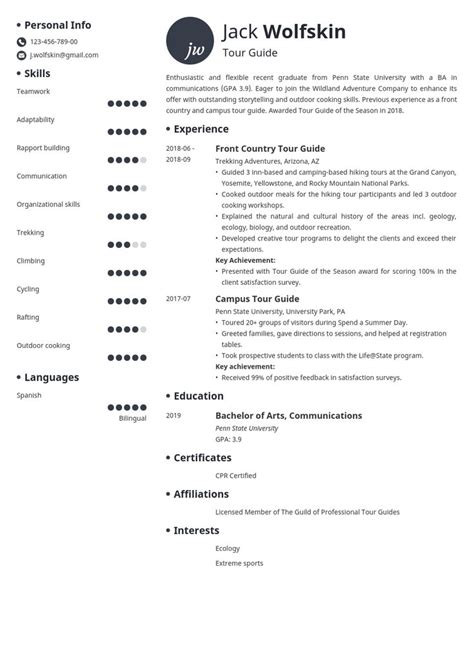 Image result for Example of Tour Guide Profile