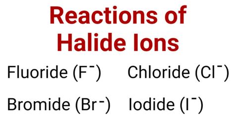 Image result for Halide Ions Practical