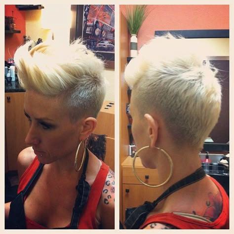 Image result for Short Mohawk