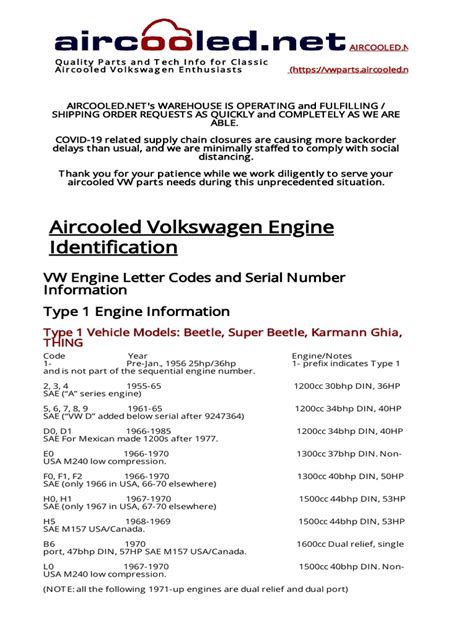 Image result for VW Engine Serial Number