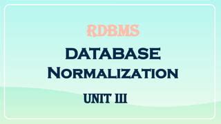 Image result for Odintree Normalization Relational Database