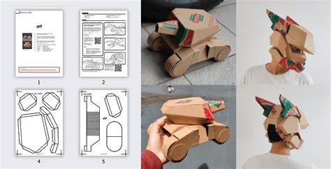 Image result for How to Make Cardboard Models