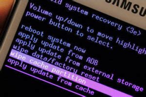 Image result for Wipe Cache Partition