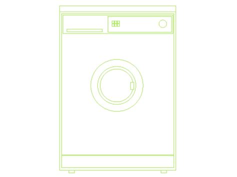 Image result for Washing Machine CAD Block
