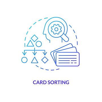 Image result for Card Sorting Example PNG