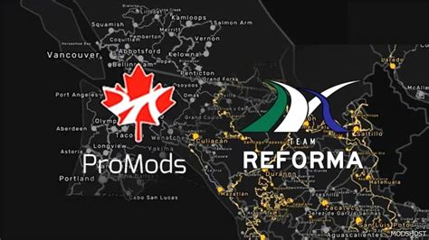 Image result for ProMods ATS Map