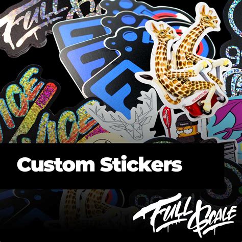 Custom Stickers - Design, Customize, and Print Custom Stickers