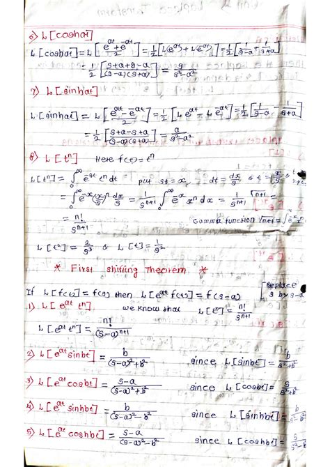 Image result for Example of Laplace Transform with Solution