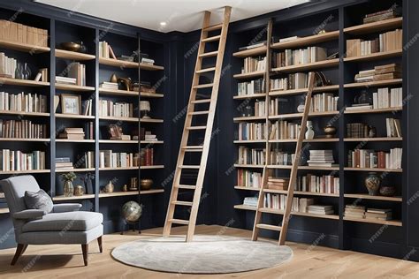 Image result for High Ceiling Library Ladder
