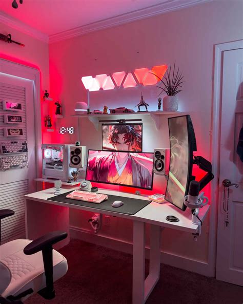 Image result for Red PC Set Up