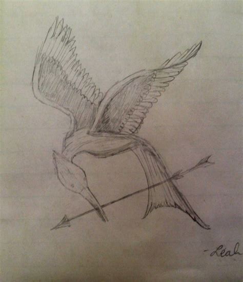 Image result for Hunger Games Mockingjay Drawing